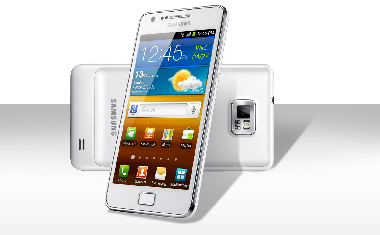 Smartphone Samsung i9100 Galaxy S II 16GB white