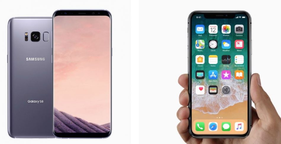 Samsung GALAXY S8 vs iPhone X | Best phones